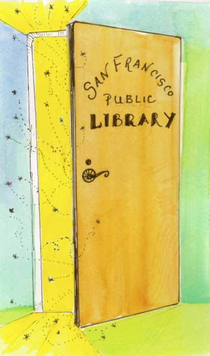 The Golden Door to the SF Public Library | ImproveSF by MindMixer